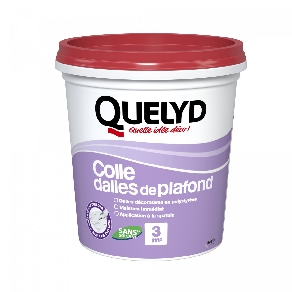 Colle dalles de plafond - Manubricole | manubricole.com