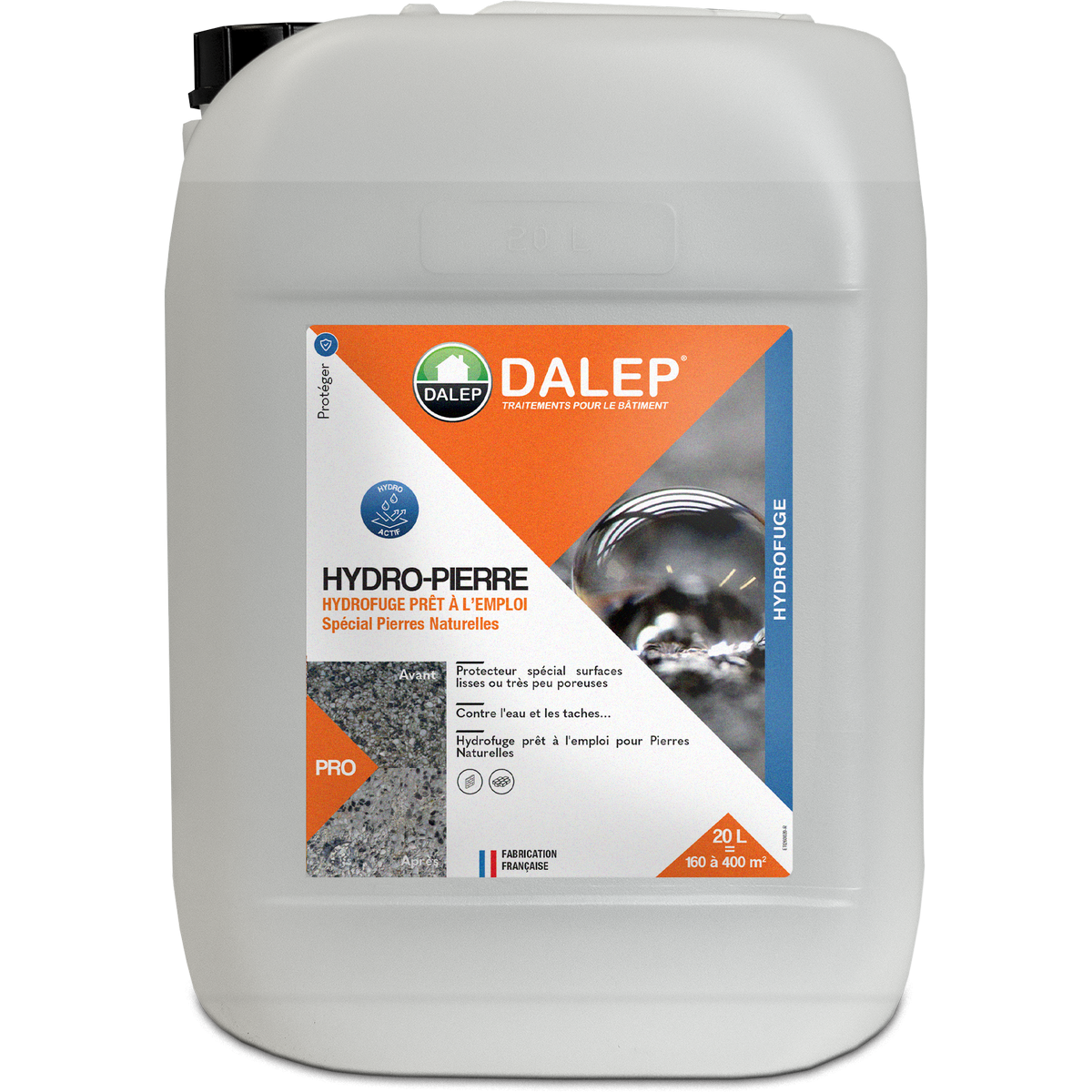 Hydrofuge prêt à l'emploi hydro-pierre - Manubricole | manubricole.com
