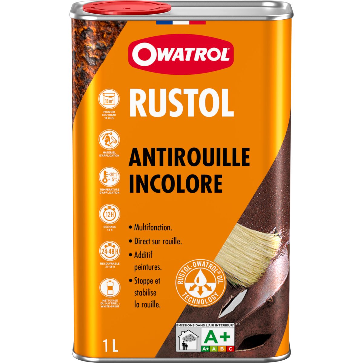 Rustol Antirouille multifonction Incolore - 1L - Manubricole ...