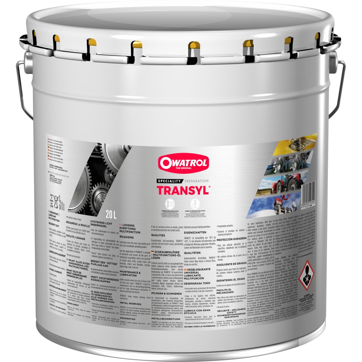 Transyl dégrippant - lubrifiant - Manubricole | manubricole.com